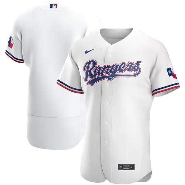 Nike Texas Rangers Home Authentic Team Logo Jersey