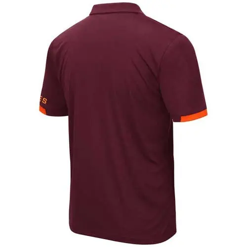 COLOSSEUM Virginia Tech Hokies Big & Tall Santry Polo