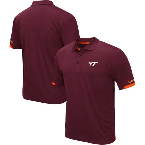 COLOSSEUM Virginia Tech Hokies Big & Tall Santry Polo