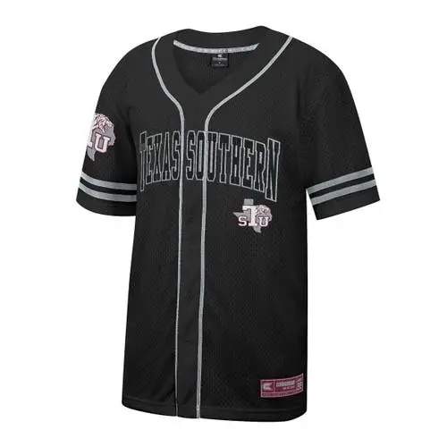 COLOSSEUM Texas Southern Tigers Mesh Baseball Jersey