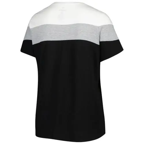 Profile White/ Miami Marlins Colorblock T-shirt
