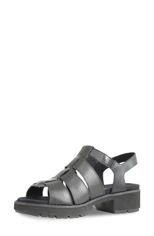Munro Marley Fisherman Sandal - Black