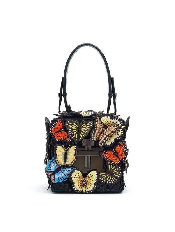 Oscar De La Renta Alibi Cube Bag