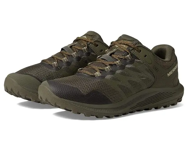 Merrell Nova 3 Low Vent Athletic Shoes - Olive