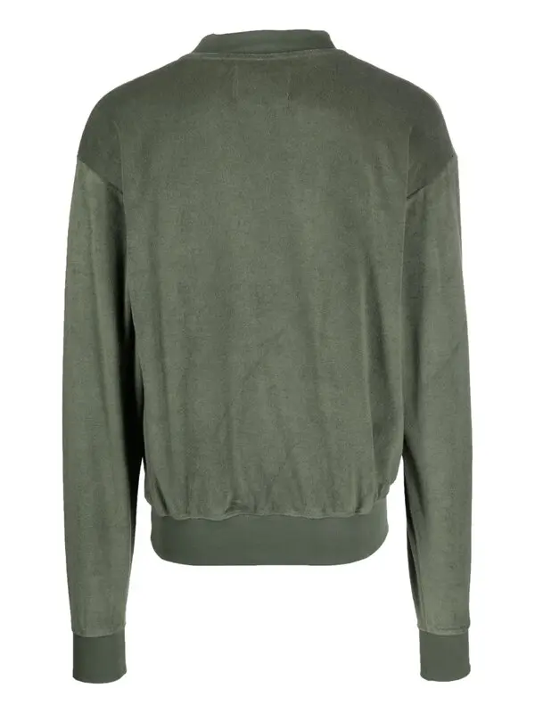 YOUTHS IN BALACLAVA Logo-embroidered Long-sleeve Sweatshirt