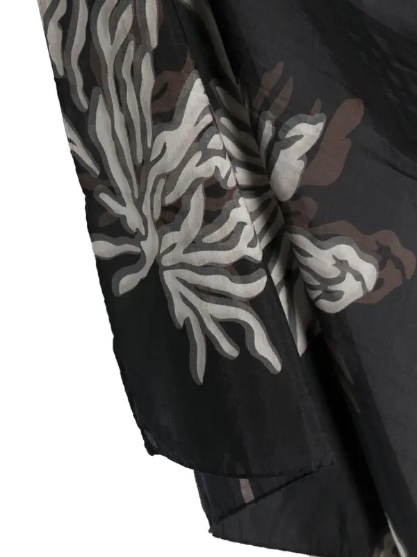 Brunello Cucinelli Floral-print Scarf