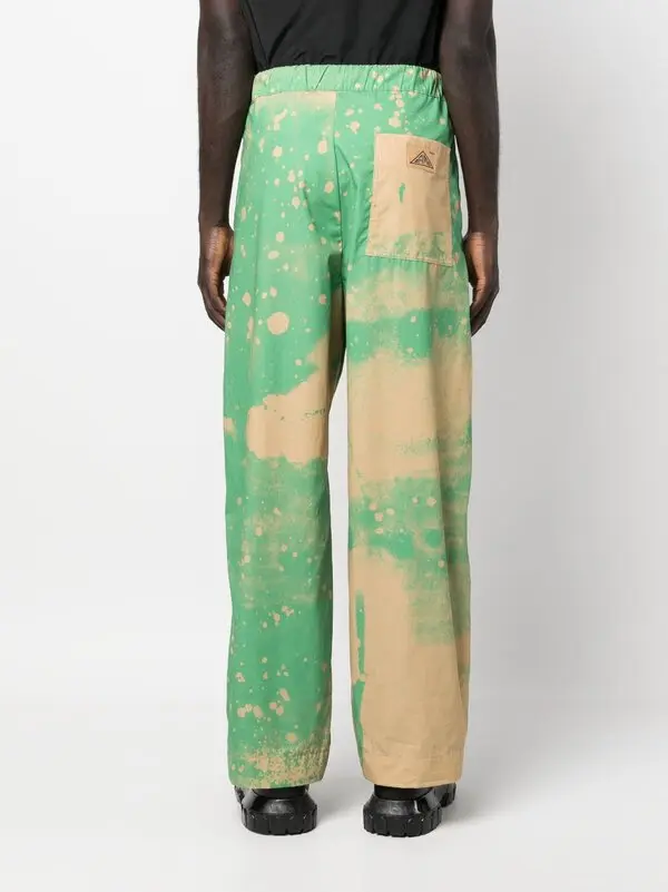 OAMC Spray-paint Effect Cotton Track Pants