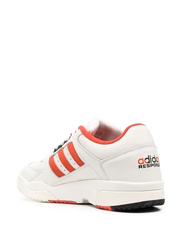 Adidas Stripe-detail Leather Sneakers