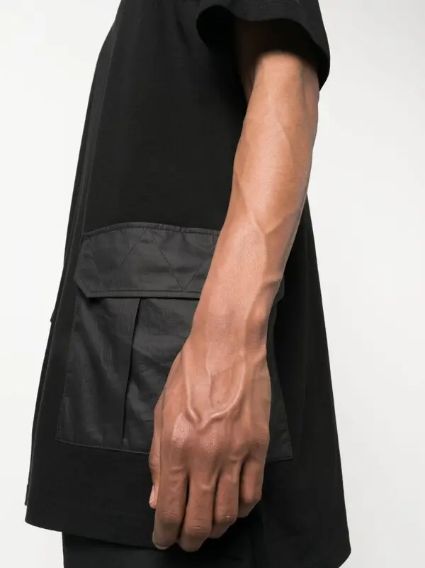Y3 Logo-patch Short-sleeve T-shirt - Black