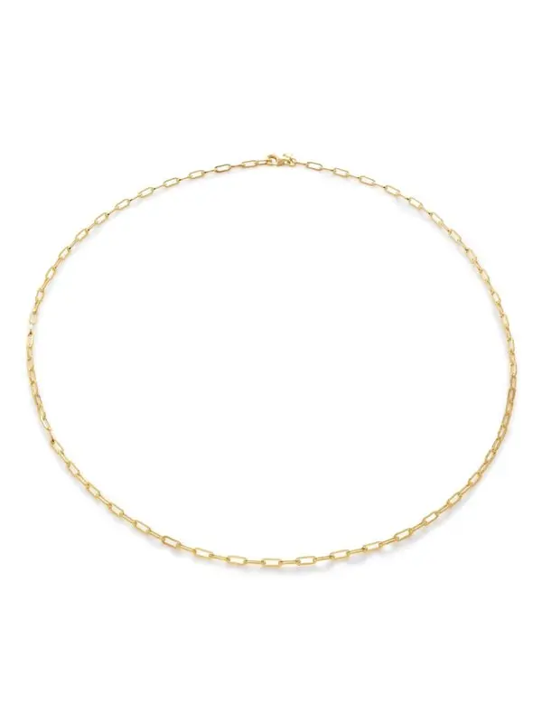 Monica Vinader Mini Paperclip Choker - Gold