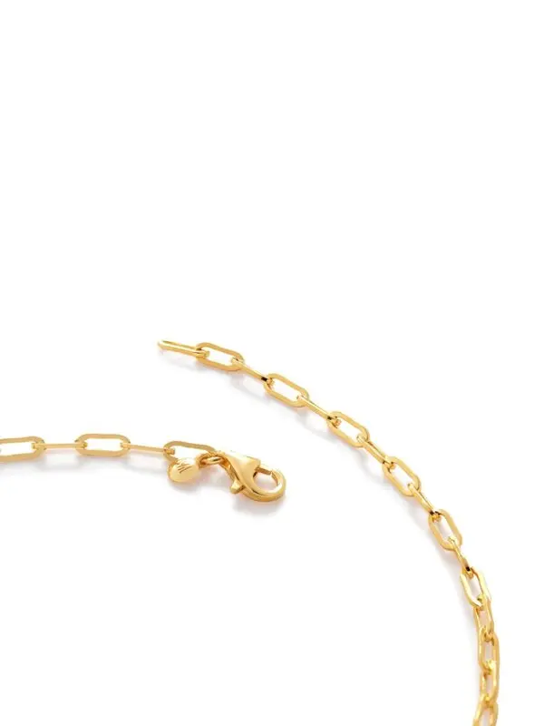 Monica Vinader Mini Paperclip Choker - Gold