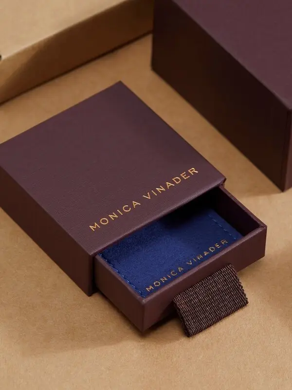 Monica Vinader Mini Paperclip Choker - Gold