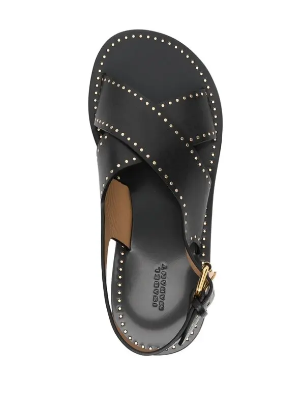 Isabel Marant Étoile Jane Studded Leather Sandals