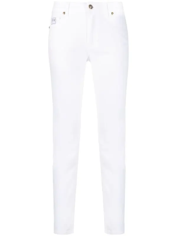 Versace Logo-patch Skinny Jeans