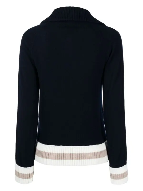 MADELEINE THOMPSON V-neck Knitted Jumper