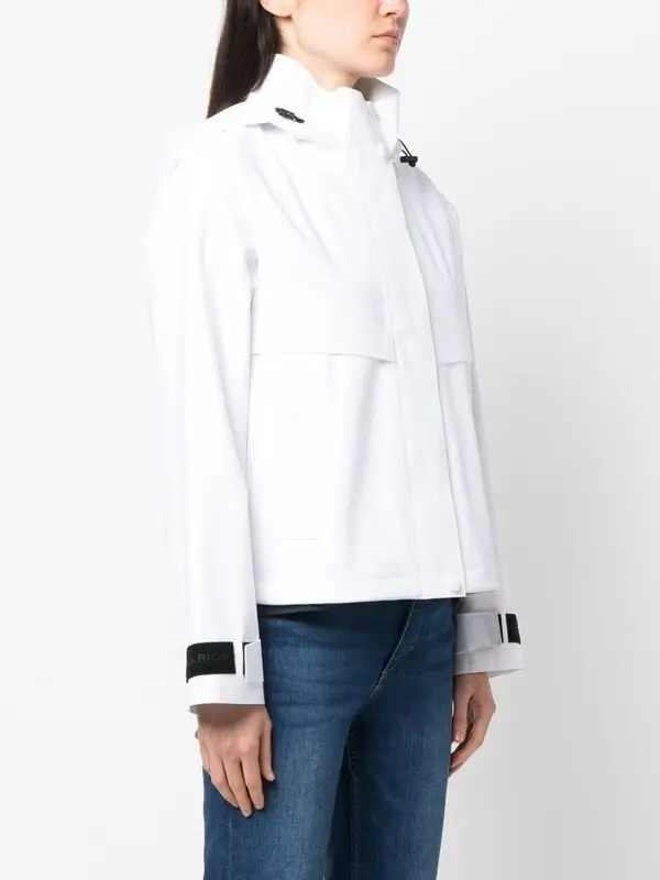 Woolrich Logo-patch Hooded Jacket