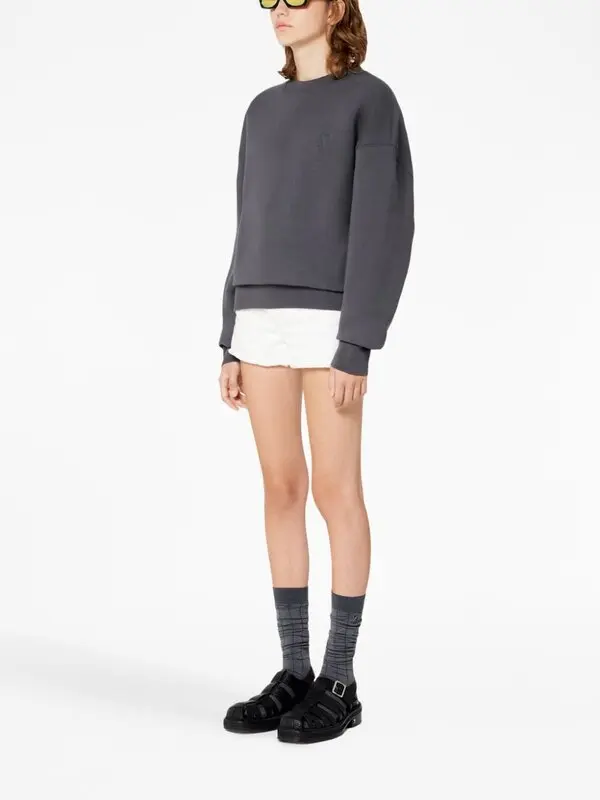 AMI Paris Embroidered Logo Sweatshirt