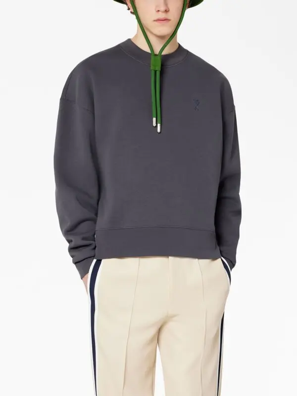 AMI Paris Embroidered Logo Sweatshirt