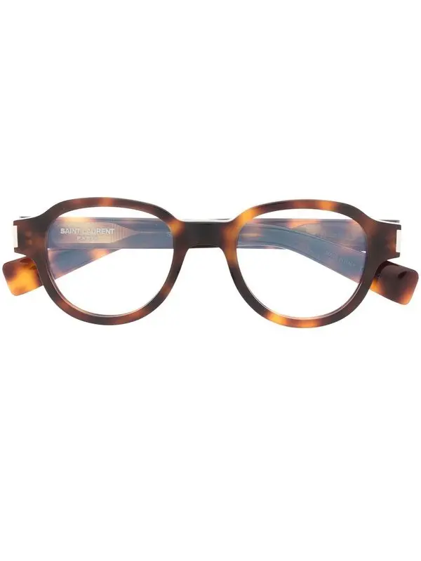 Saint Laurent Tortoiseshell Glasses