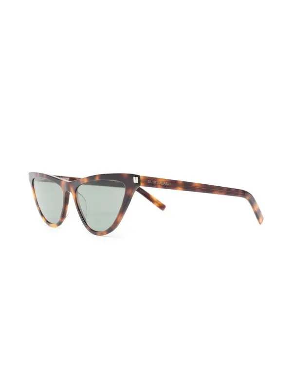 Saint Laurent Tortoiseshell-effect Sunglasses