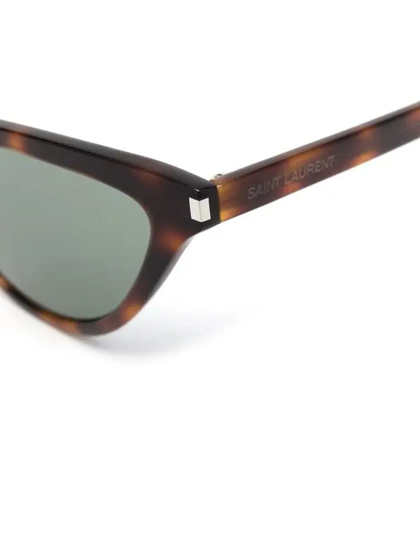 Saint Laurent Tortoiseshell-effect Sunglasses
