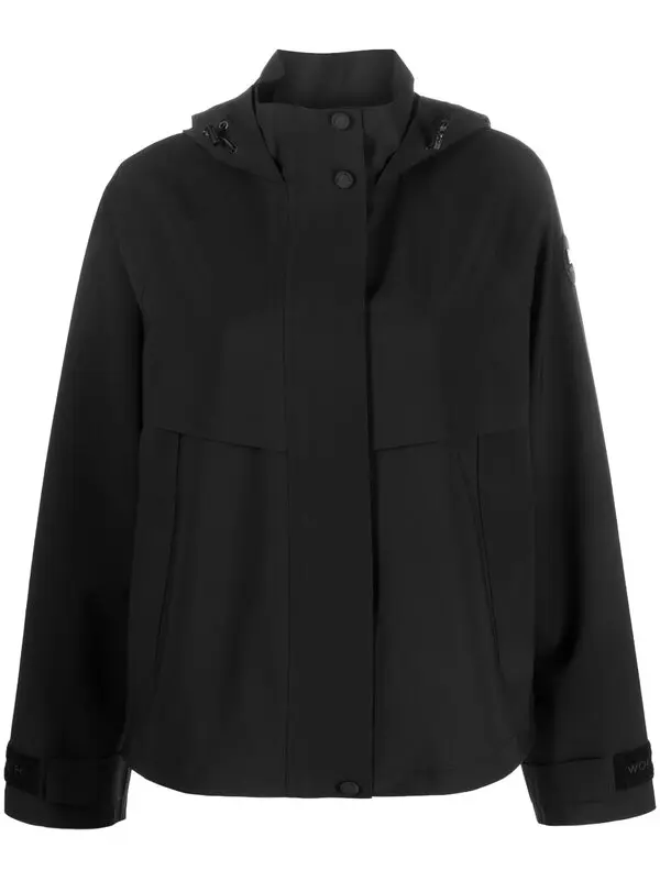 Woolrich Logo-patch Hooded Jacket