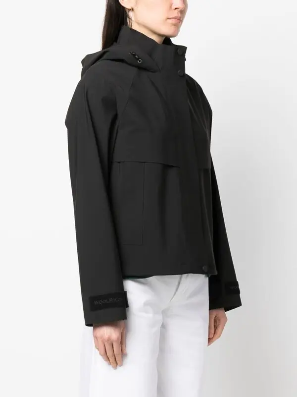 Woolrich Logo-patch Hooded Jacket