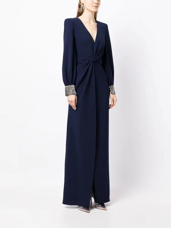 Jenny Packham Crystal-embellished Gown