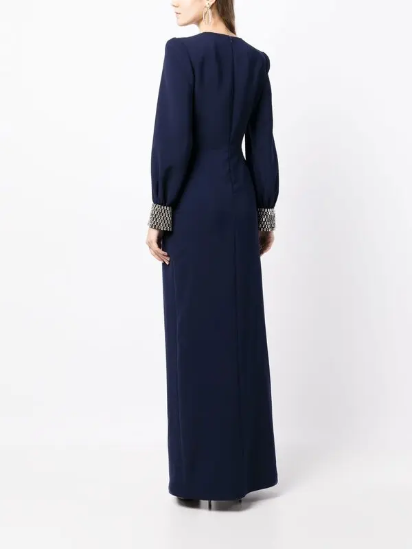 Jenny Packham Crystal-embellished Gown