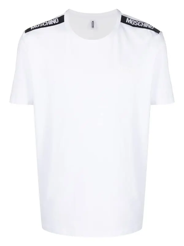 Moschino Two-pack Logo-patch T-shirts