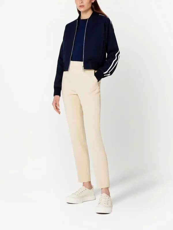 AMI Paris High-waist Tailored Trousers - Neutrals