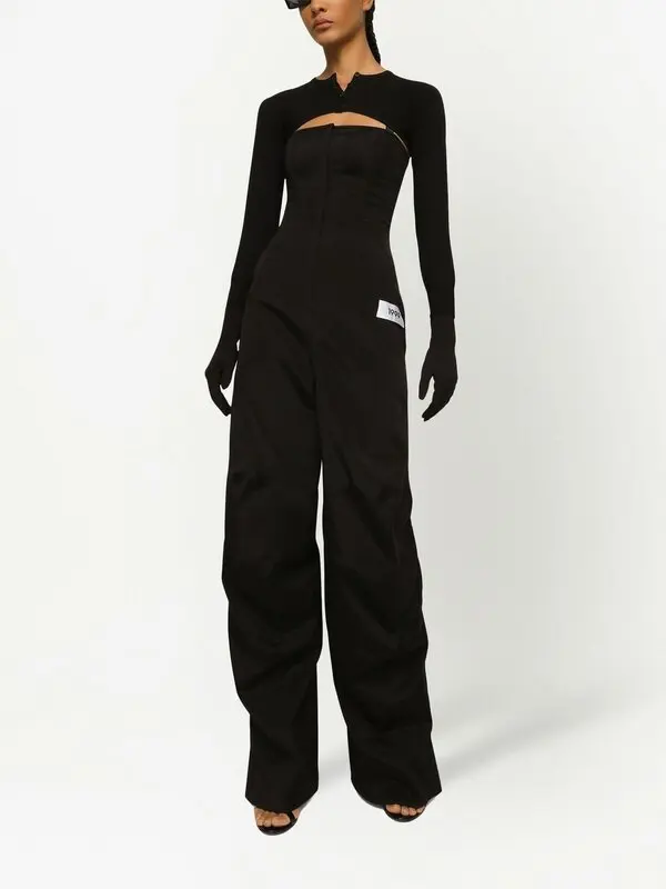 Dolce & Gabbana Cropped Button-fastening Cardigan
