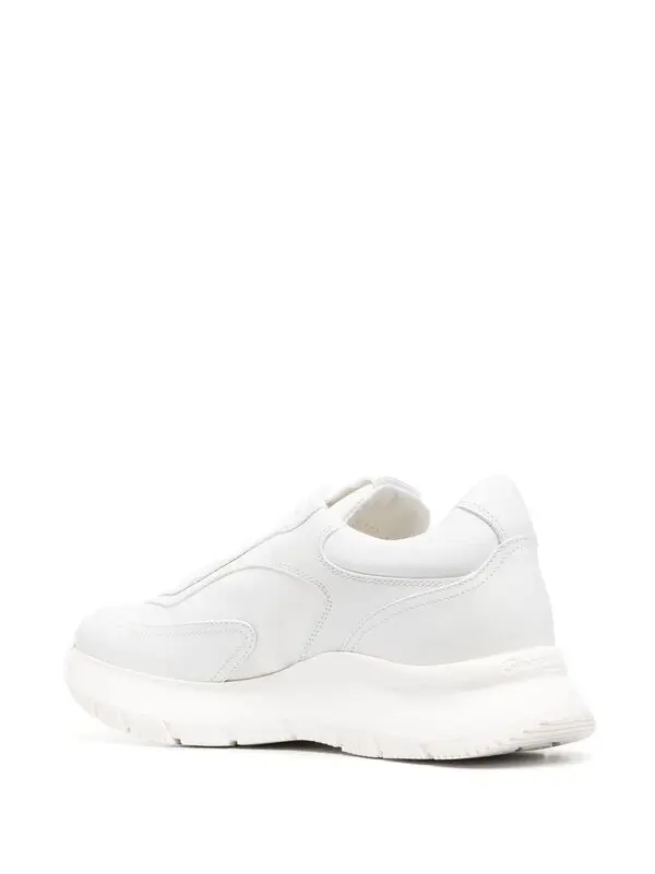 GIANVITO ROSSI 24 Lace-up Sneakers - White