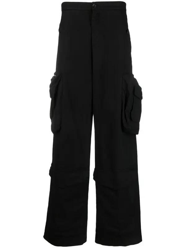 WINNIE N.Y.C Wide-leg Cargo Trousers