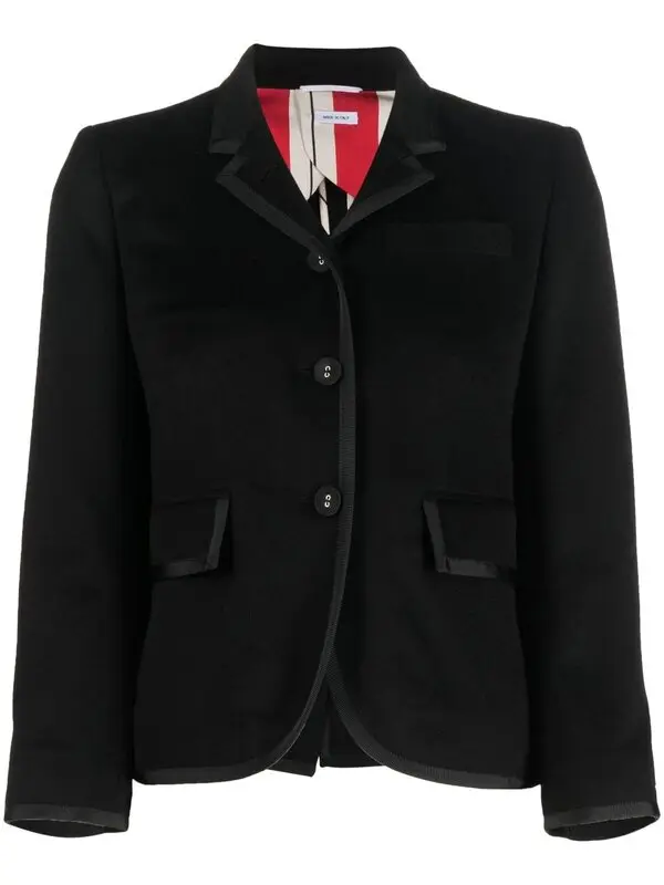 Thom Browne Single-breasted Blazer - Black
