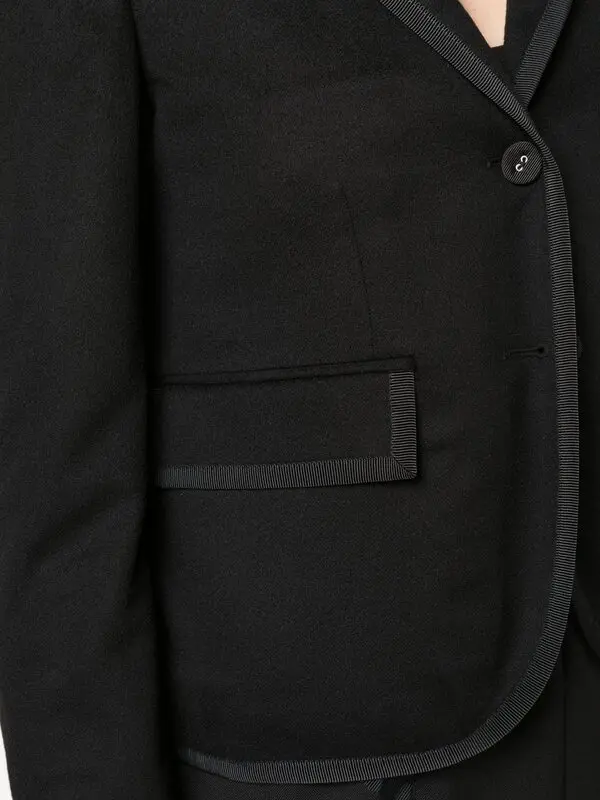 Thom Browne Single-breasted Blazer - Black