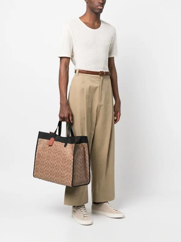 Coach Field Tote 40 Leather Tote Bag - Brown | Editorialist