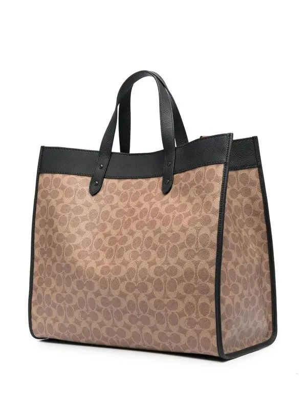 Coach Field Tote 40 Leather Tote Bag - Brown | Editorialist