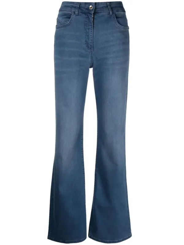 Patrizia Pepe High-waisted Flared Jeans