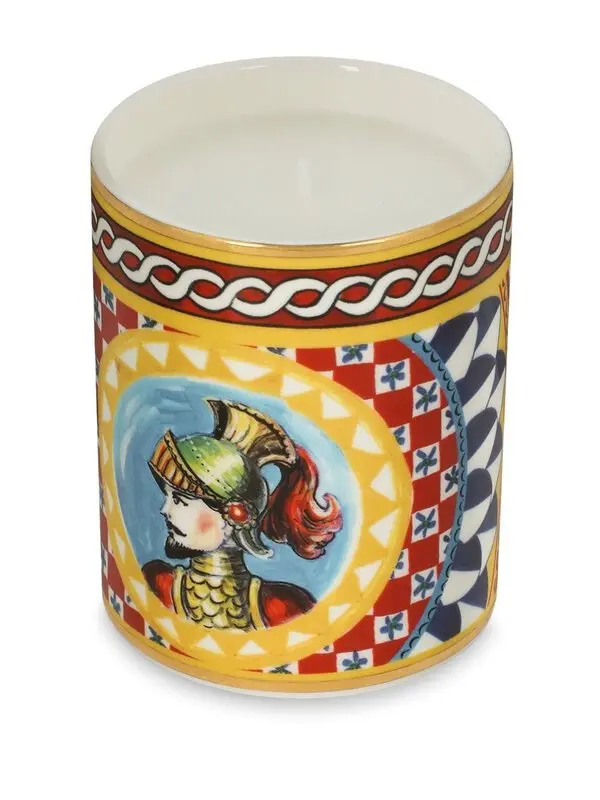 Dolce & Gabbana Carretto-print Scented Candle