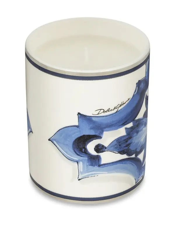 Dolce & Gabbana Abstract-print Scented Candle