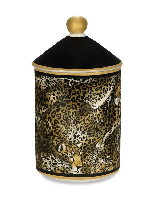Dolce & Gabbana Leopard-print Scented Candle