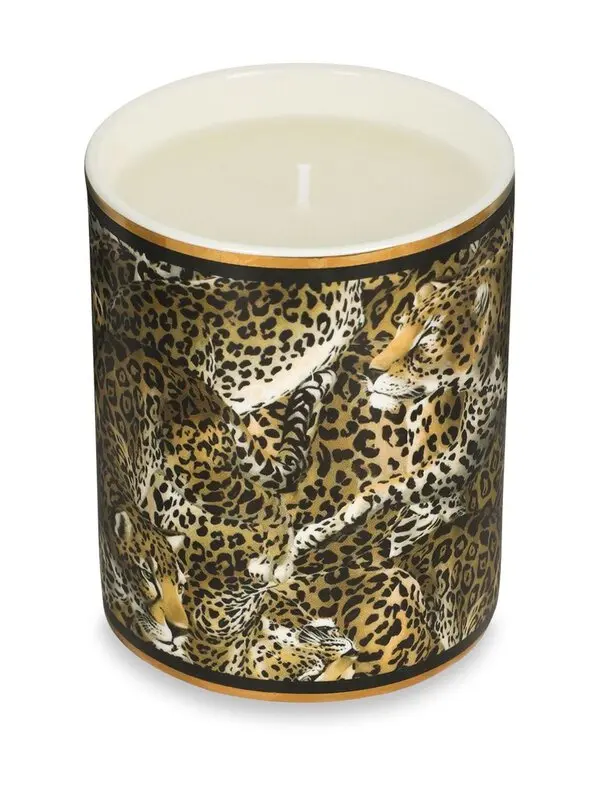Dolce & Gabbana Leopard-print Scented Candle