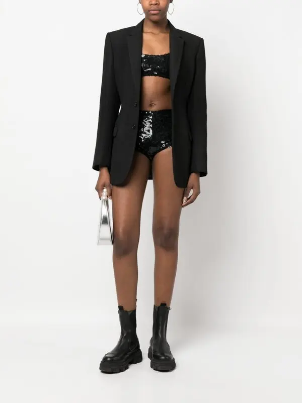 P.a.r.o.s.h Sequin Mini-shorts