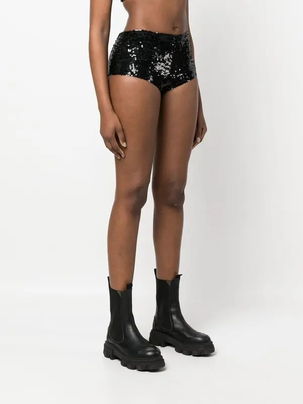 P.a.r.o.s.h Sequin Mini-shorts