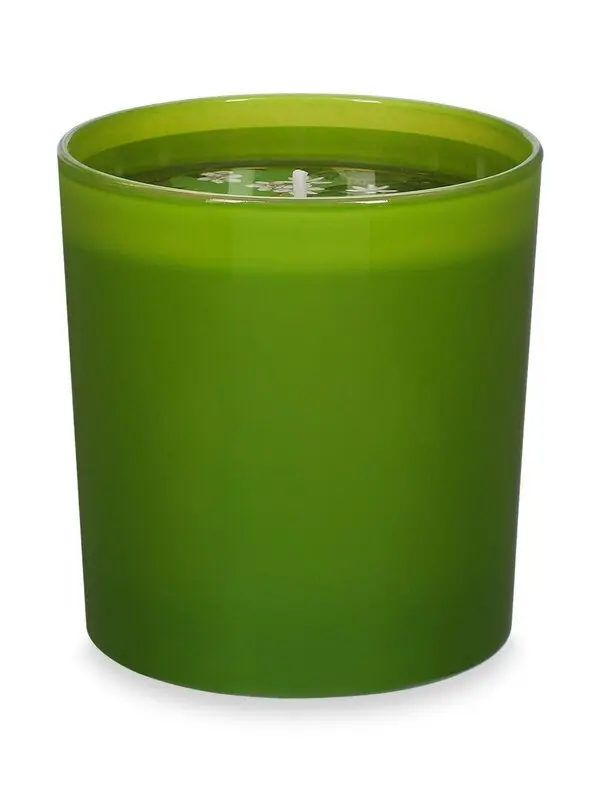 Dolce & Gabbana Floral-print Scented Candle - Green