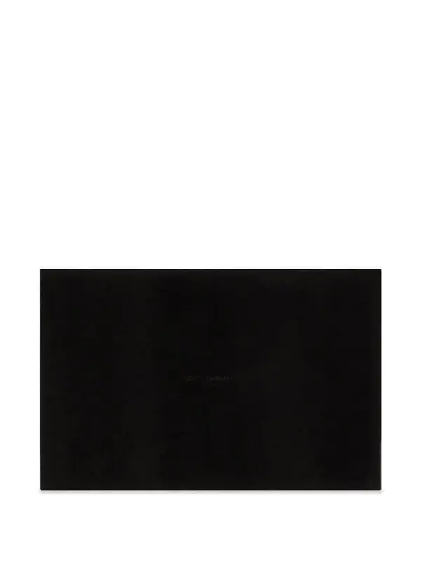 Dolce & Gabbana Leopard Print Tray - Black