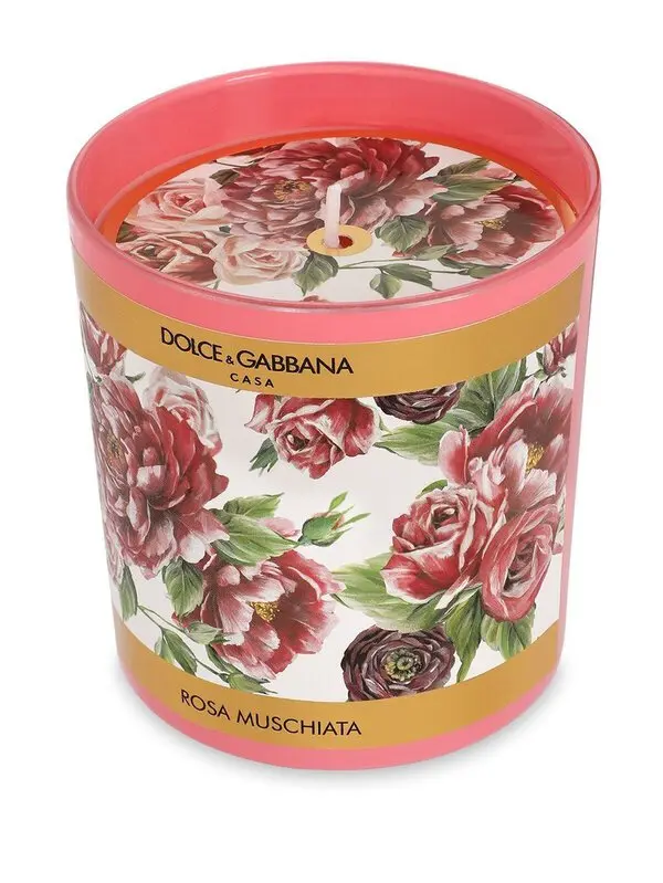 Dolce & Gabbana Floral-print Scented Candle