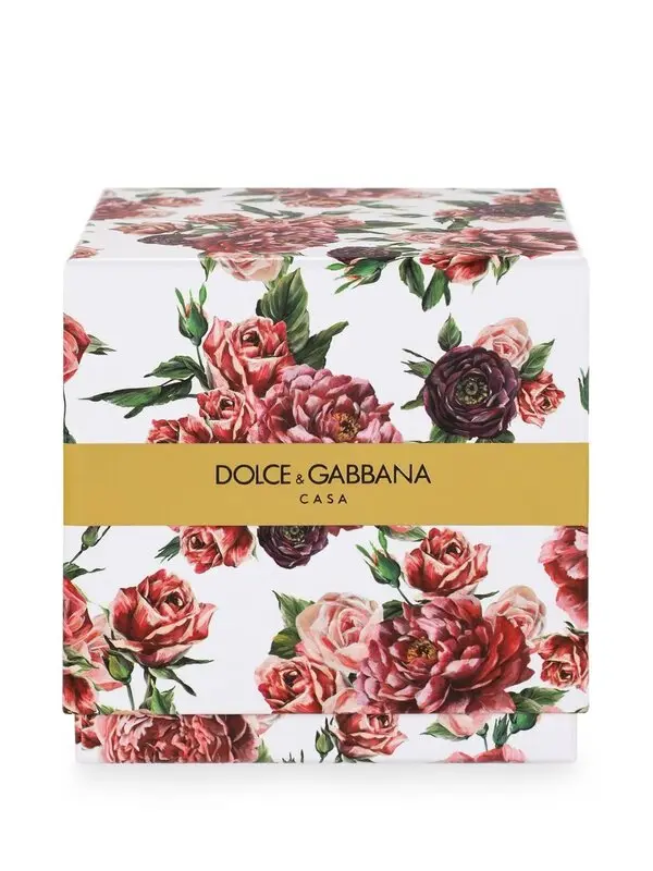 Dolce & Gabbana Floral-print Scented Candle
