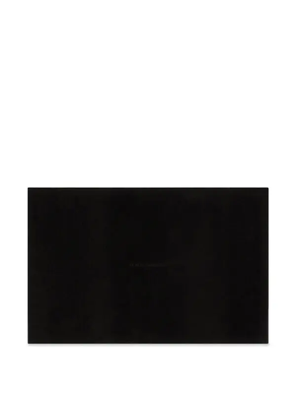 Dolce & Gabbana Dg Logo Wood Tray - Black